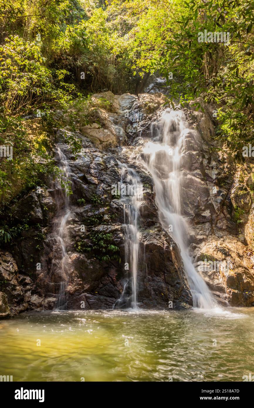 Marinka waterfalls near Minca, Colombia Stock Photo - Alamy