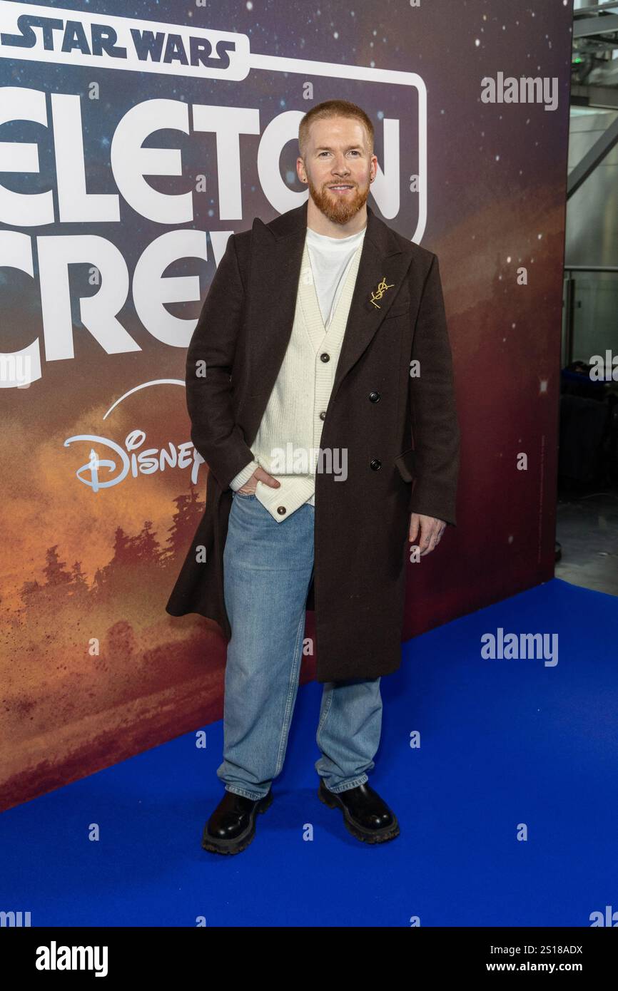 Celeb guests attend the UK Special Screening of Star Wars Skeleton Crew ...