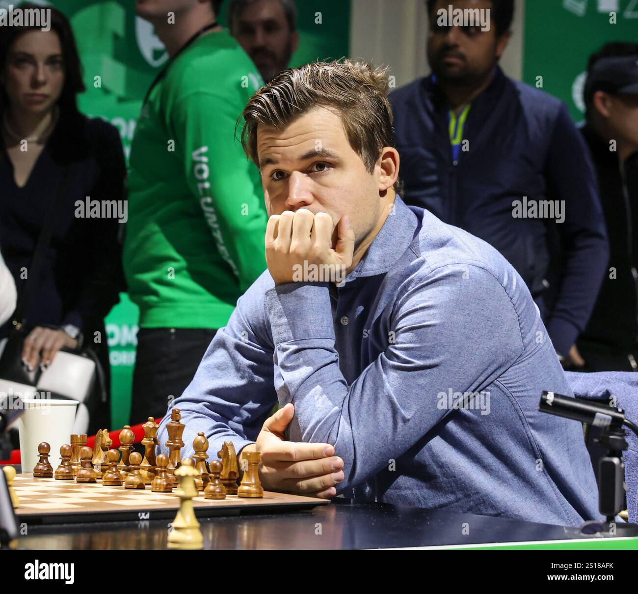 New York, USA. 1st Jan, 2025. FIDE Chess Rapid & Blitz Championship at ...