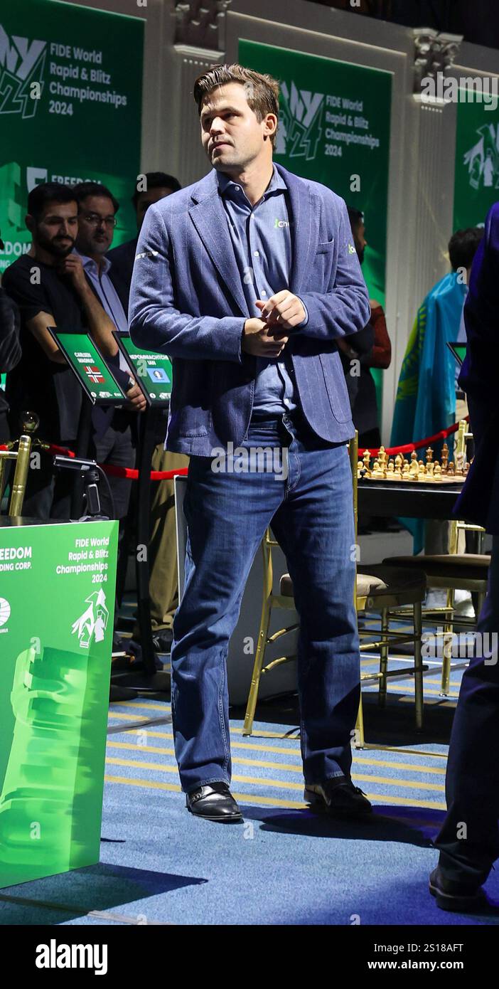 New York, USA. 1st Jan, 2025. FIDE Chess Rapid & Blitz Championship at ...