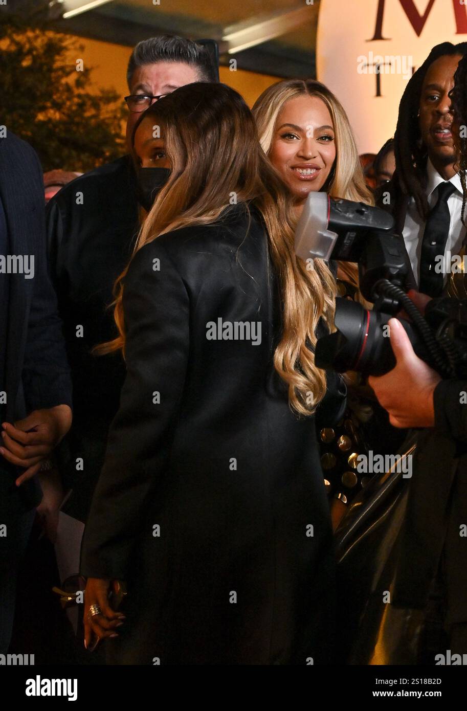 Hollywood, USA. 09th Dec, 2024. Beyonce Knowles arriving to ‘Mufasa: The Lion King' Los Angeles ...