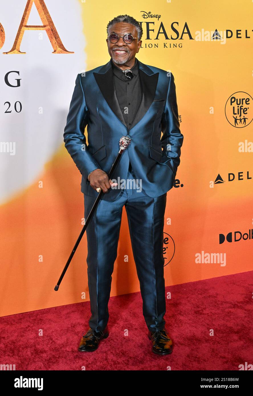 Hollywood, USA. 09th Dec, 2024. Keith David arriving to ‘Mufasa: The ...
