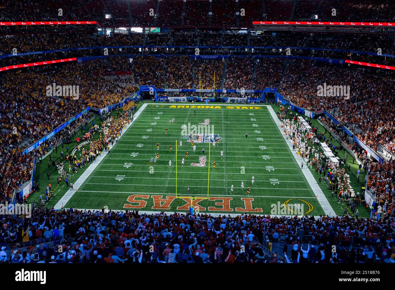 Atlanta, GA, USA. 1st Jan, 2025. Arizona State wide receiver Malik ...