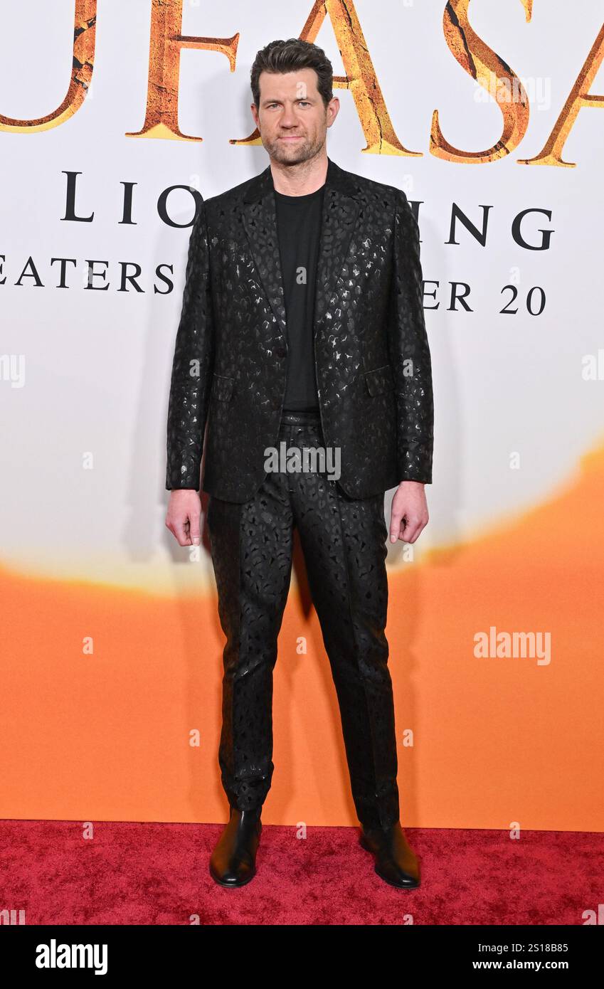 Hollywood, USA. 09th Dec, 2024. Billy Eichner arriving to ‘Mufasa: The ...