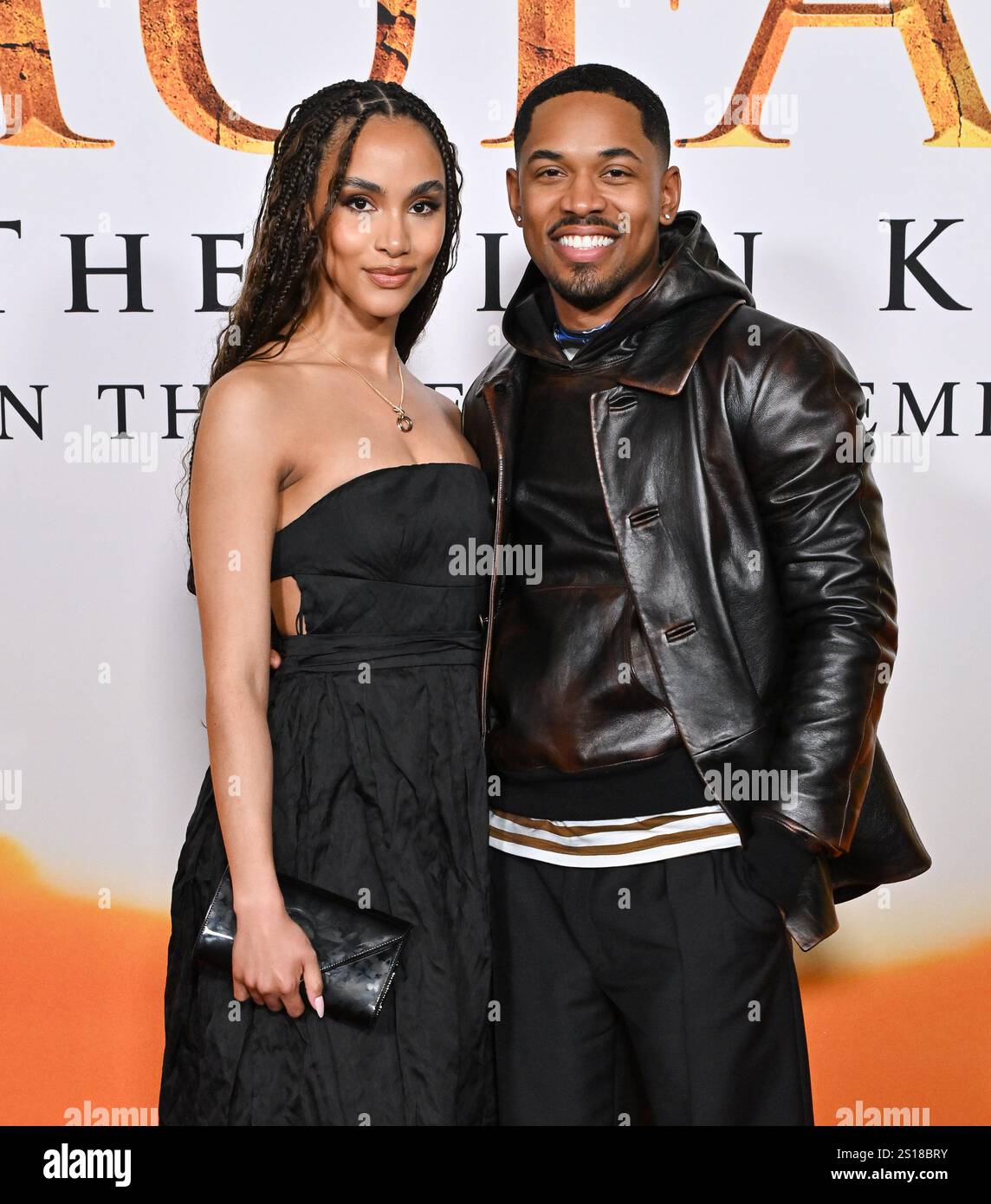 Hollywood, USA. 09th Dec, 2024. Kevin Harrison Jr. and guest arriving ...