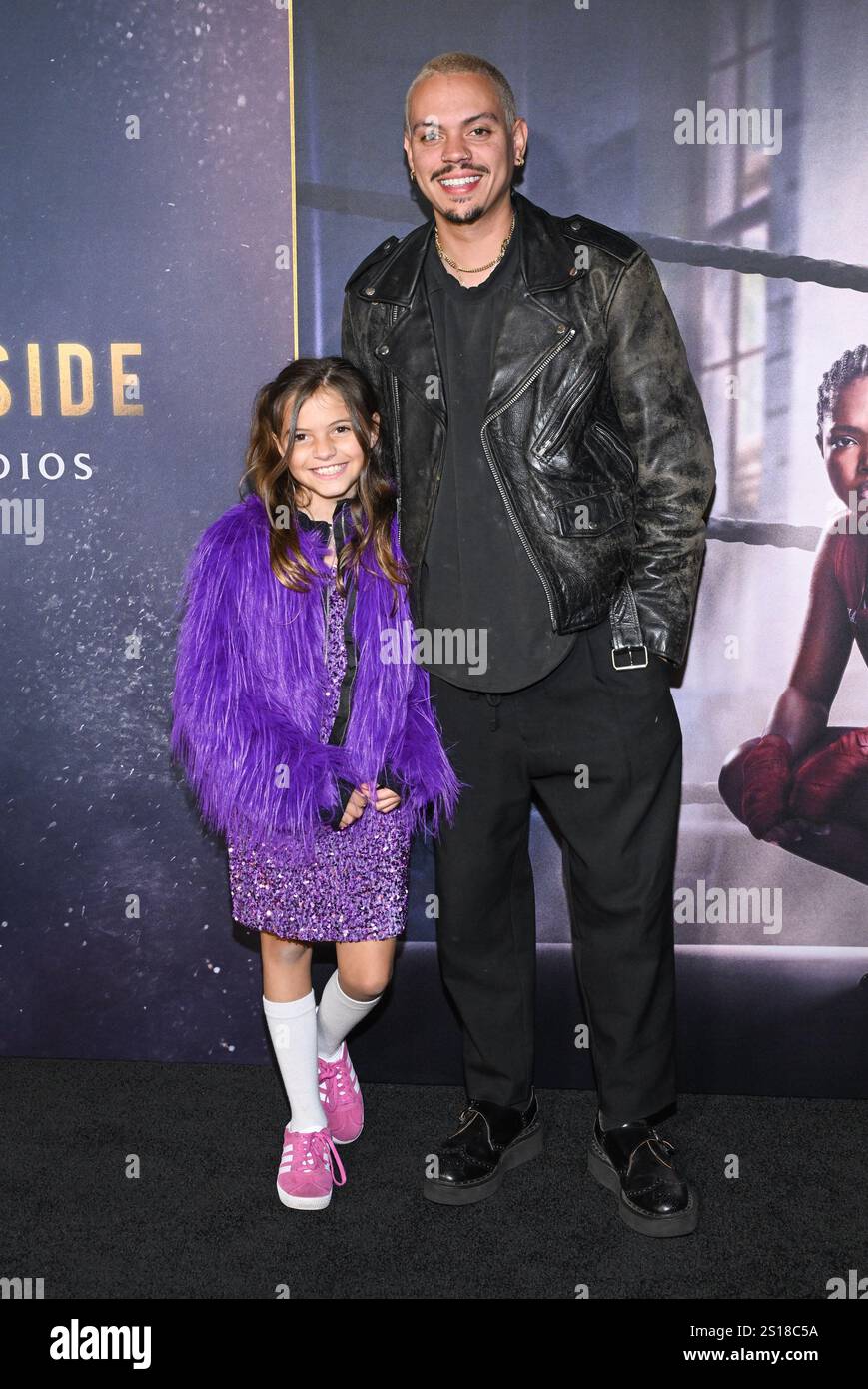 Hollywood, USA. 30th Dec, 2024. American actor Evan Ross and daughter ...