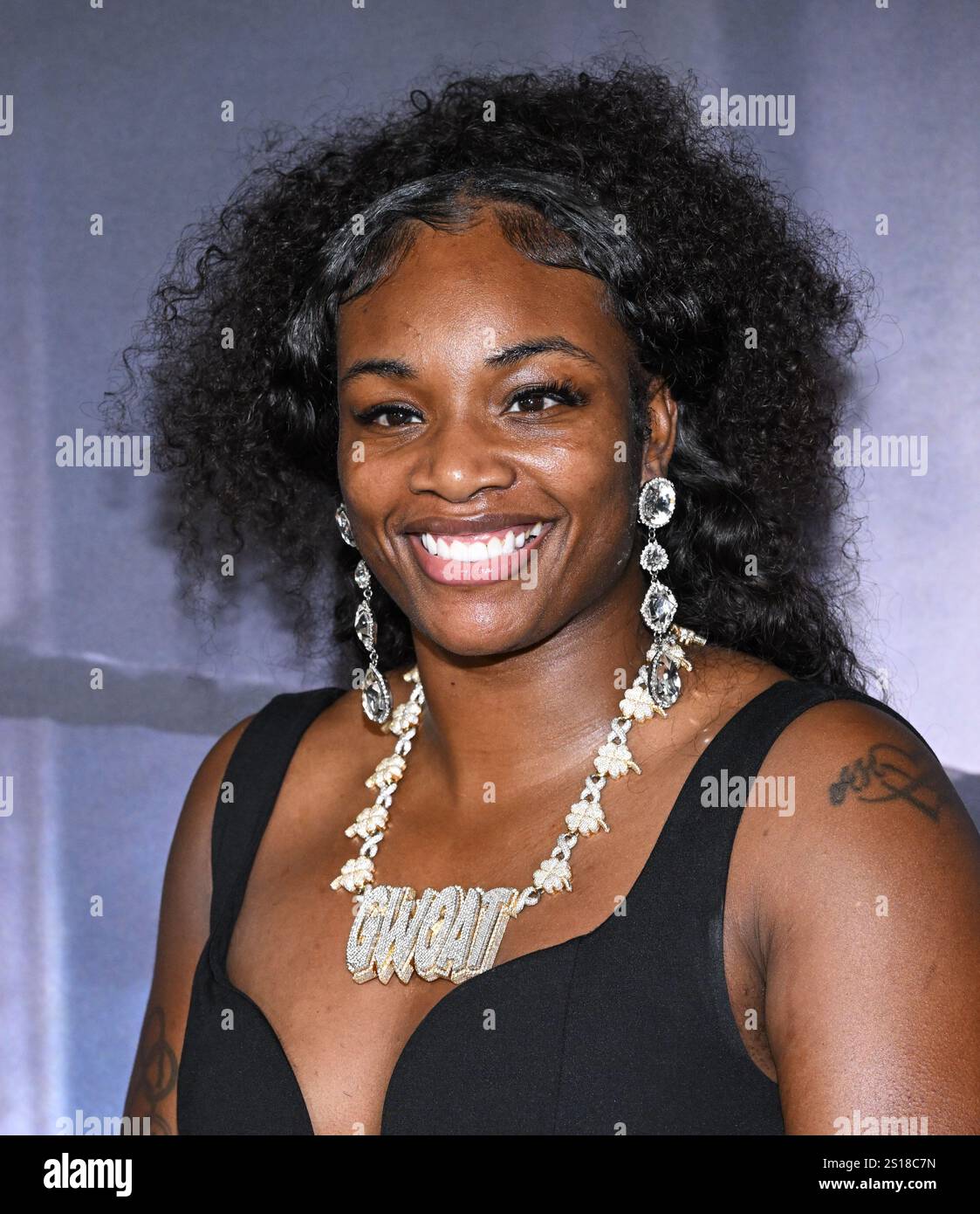 Hollywood, USA. 30th Dec, 2024. Boxer Claressa Shields arriving to ‘The ...