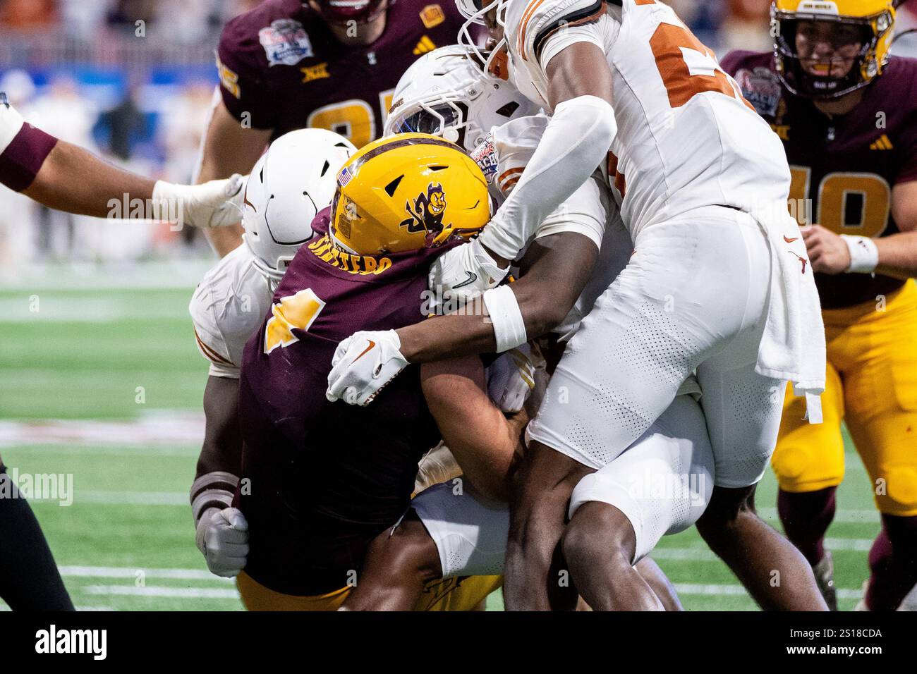 Atlanta, United States. 01st Jan, 2025. January 1, 2025: Arizona State ...