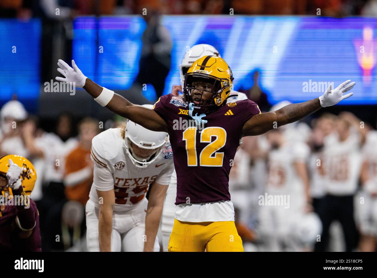 January 1, 2025: Arizona State defensive back Javan Robinson (12 ...