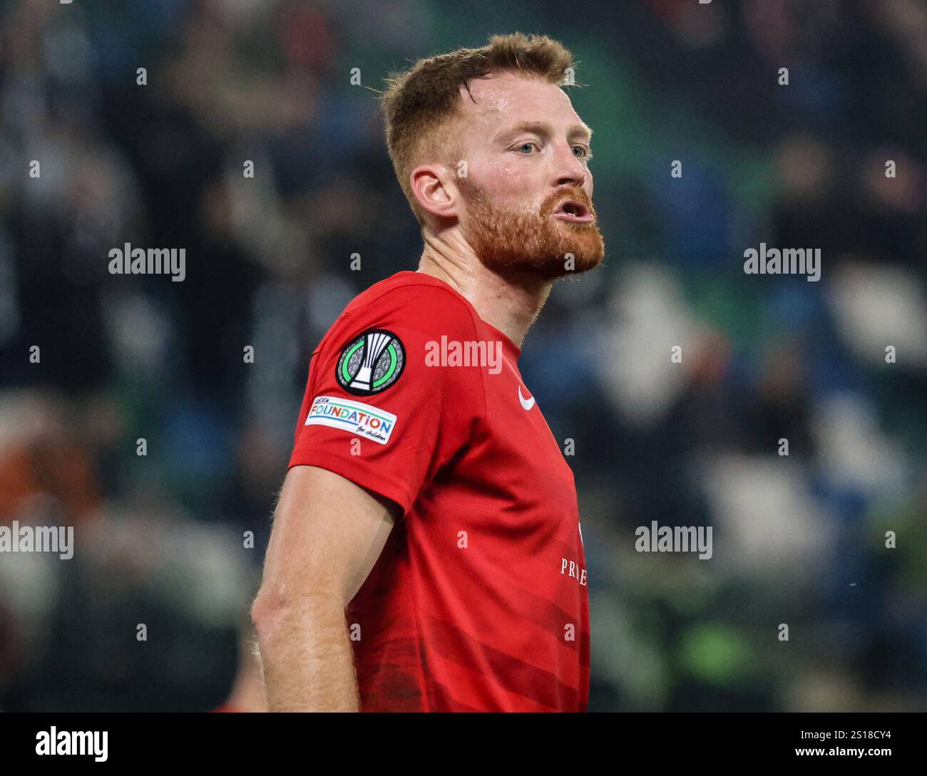 Windsor Park, Belfast, Northern Ireland, UK. 07 Nov 2024. UEFA Europa ...