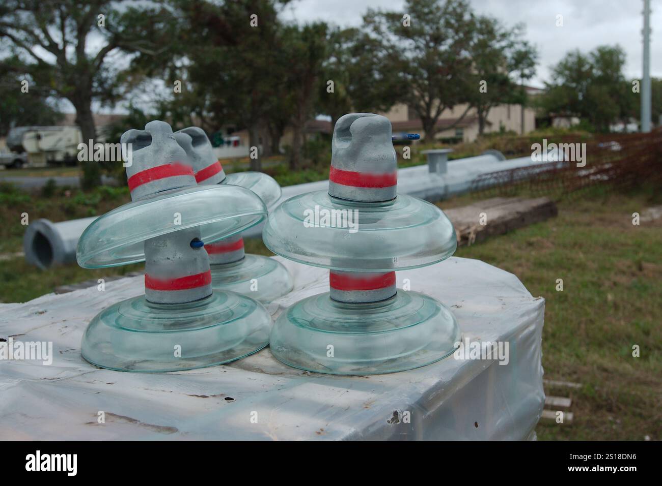 Insulator top view hi-res stock photography and images - Alamy
