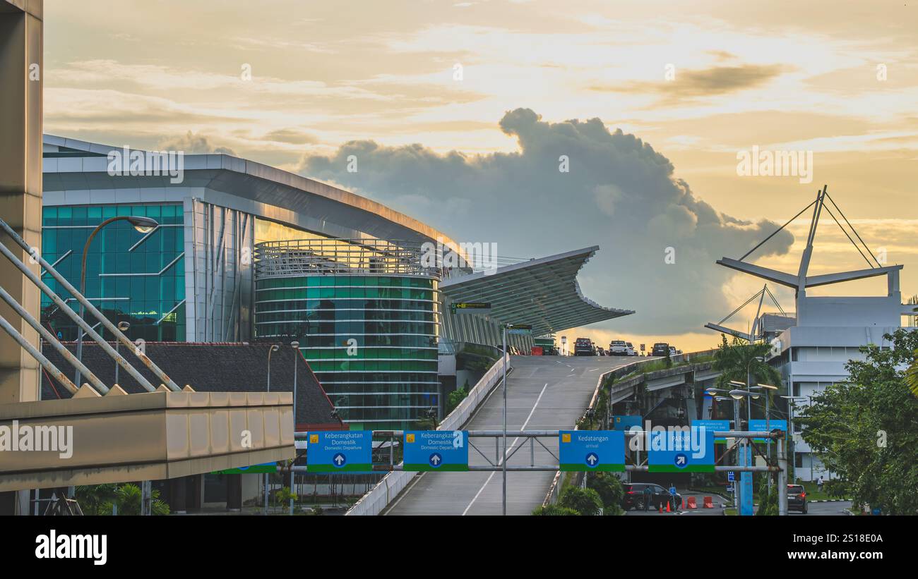Balikpapan, Indonesia - December 15th, 2024. A modern Sultan Aji ...