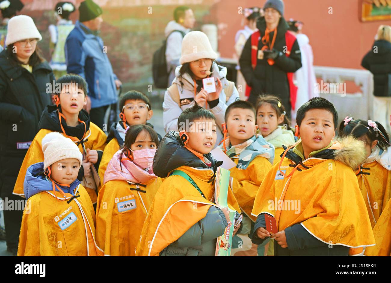 BEIJING, CHINA - JANUARY 1, 2025 - Chinese and foreign tourists visit ...