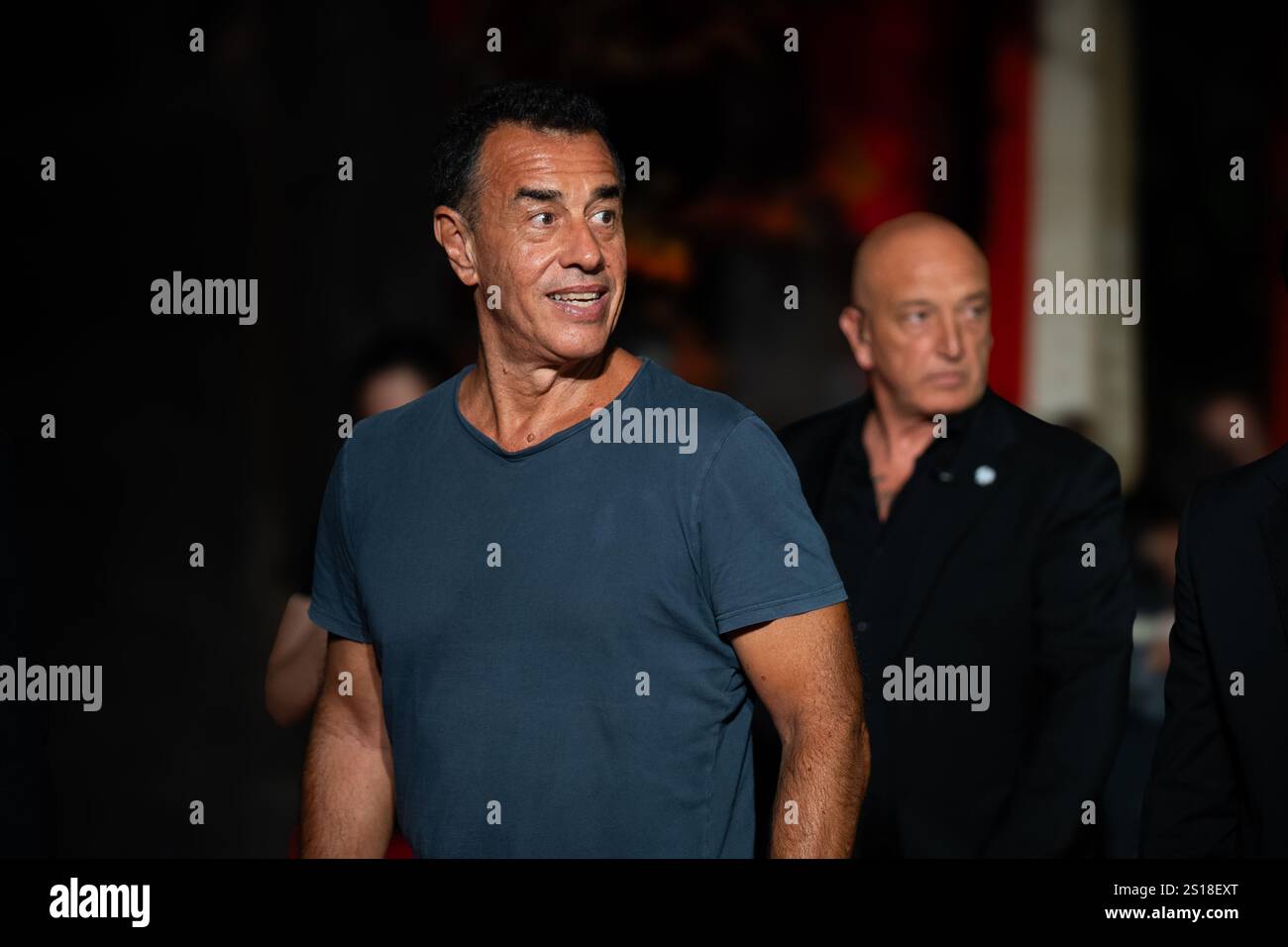 Matteo Garrone attends the Photocall at the 14th Social World Film ...