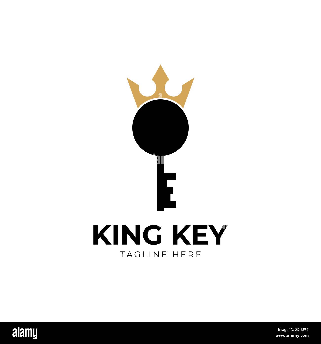 Old key flat vector Cut Out Stock Images & Pictures - Alamy