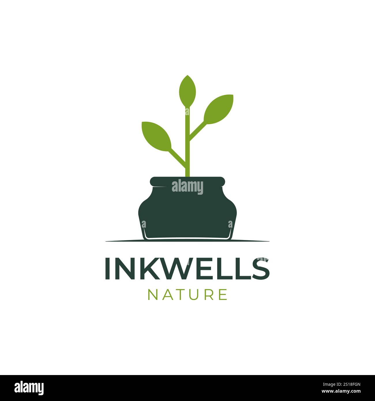 Bottle of ink Stock Vector Images - Alamy