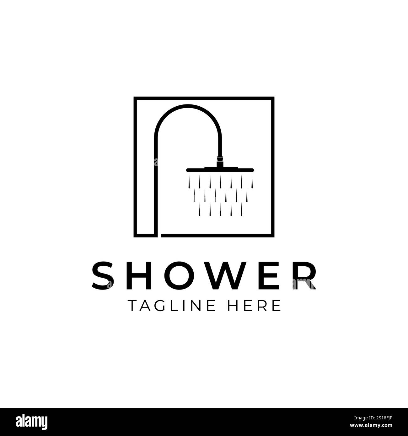 Faucet icon in black Cut Out Stock Images & Pictures - Alamy