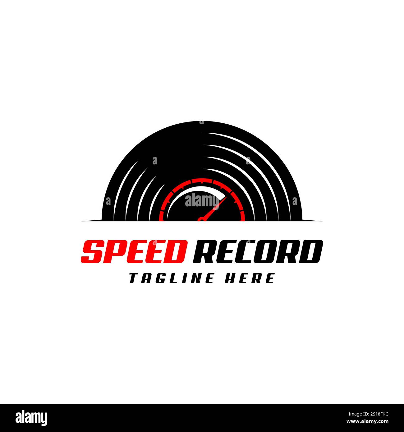 fast vinyl record, logo design template Stock Vector Image & Art - Alamy