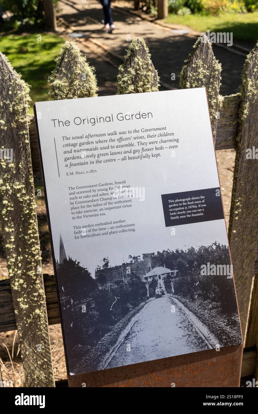 Government Gardens at Port Arthur historic site and open air museum ...