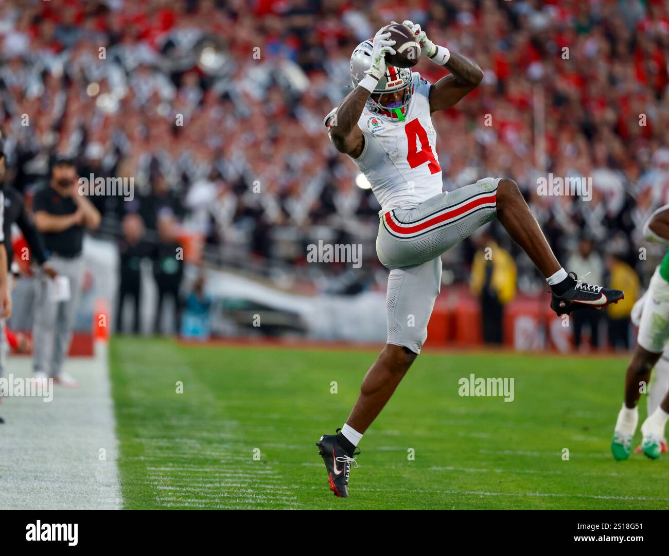 January 01, 2025 Ohio State Buckeyes wide receiver Jeremiah Smith (4 ...