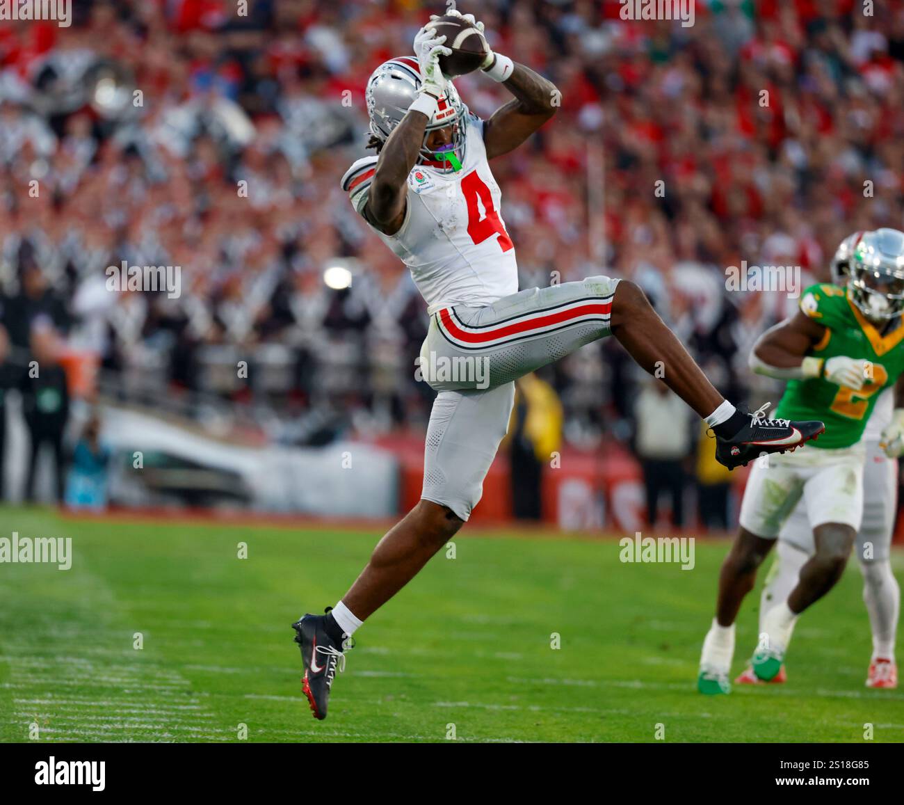 Pasadena, California, USA. 01st Jan, 2025. Ohio State Buckeyes wide ...