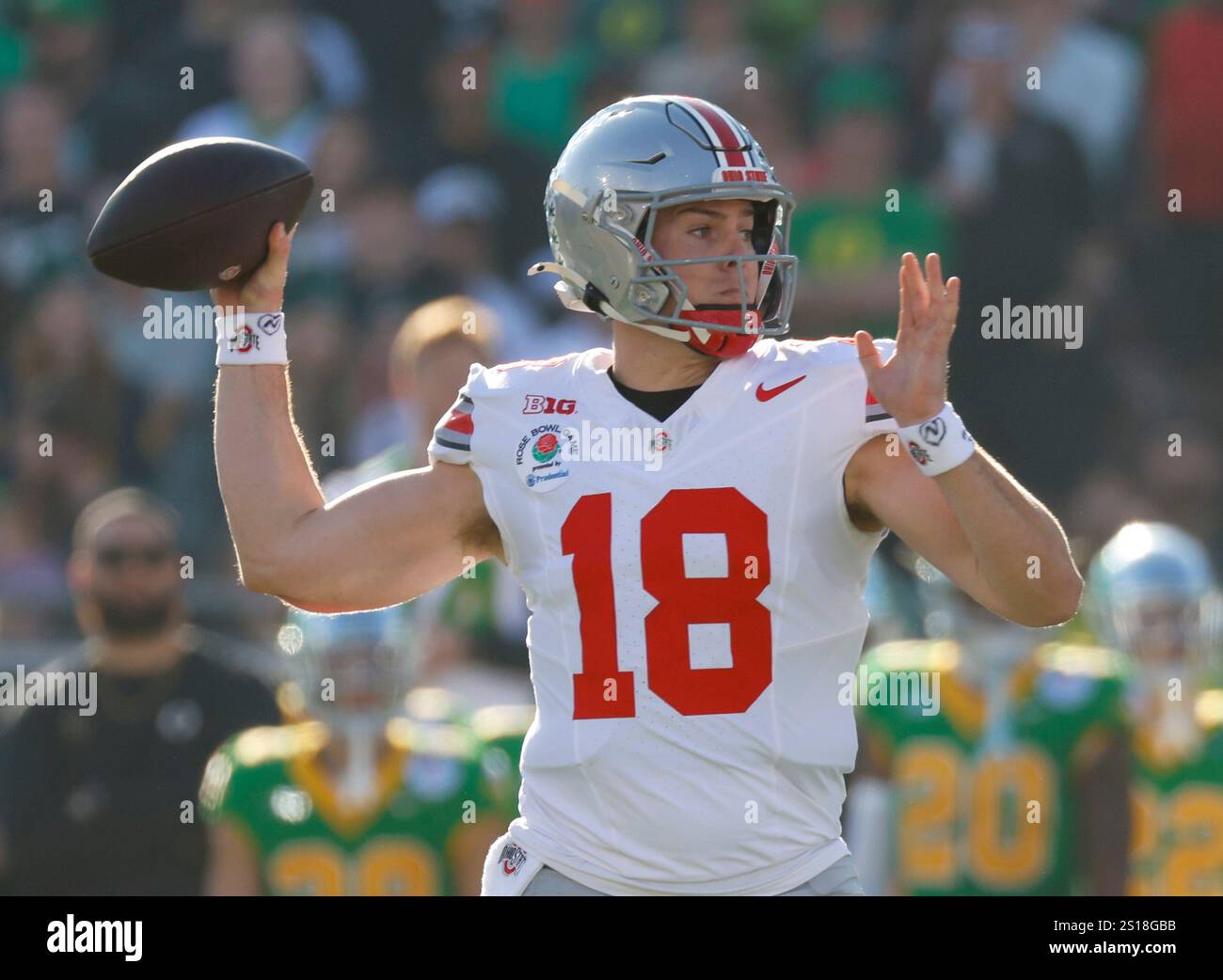 Pasadena, California, USA. 01st Jan, 2025. Ohio State Buckeyes ...