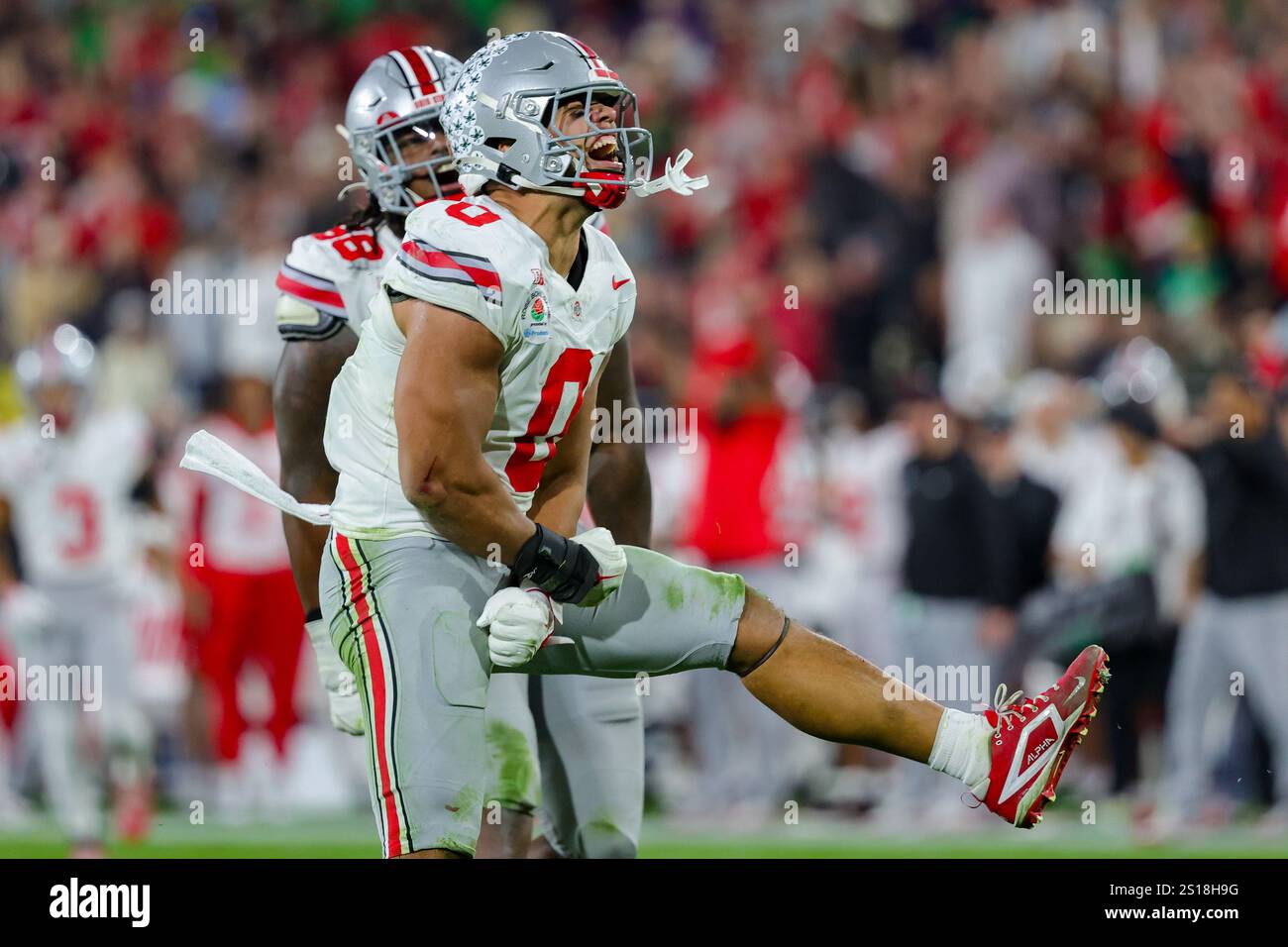 January 1, 2025, Pasadena, California, U.S: Ohio State Buckeyes ...