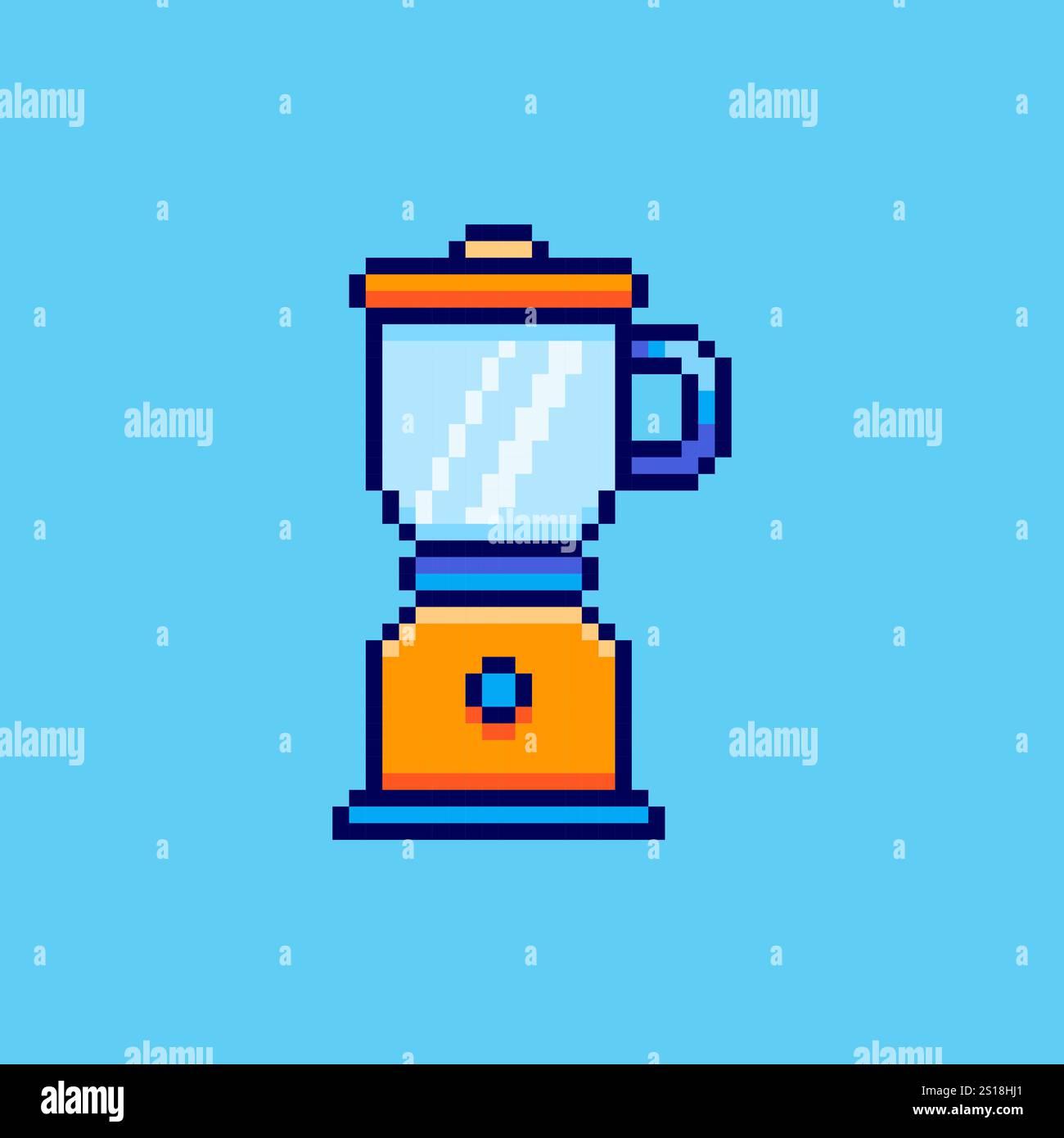 Pixel game buttons Stock Vector Images - Alamy