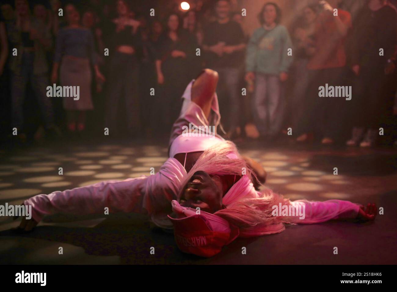 Marseille, France. 18th Dec, 2024. Performer, singer and DJ Sun Afrika ...