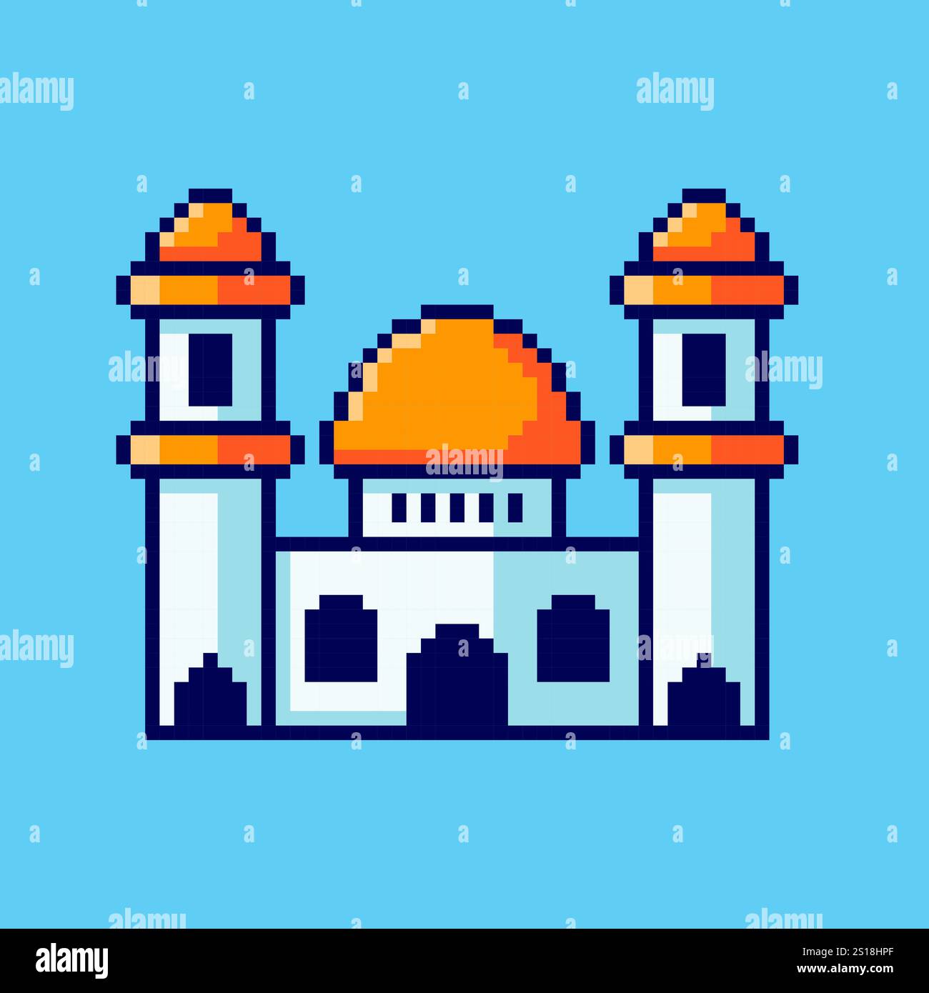 Makkah temple Stock Vector Images - Alamy