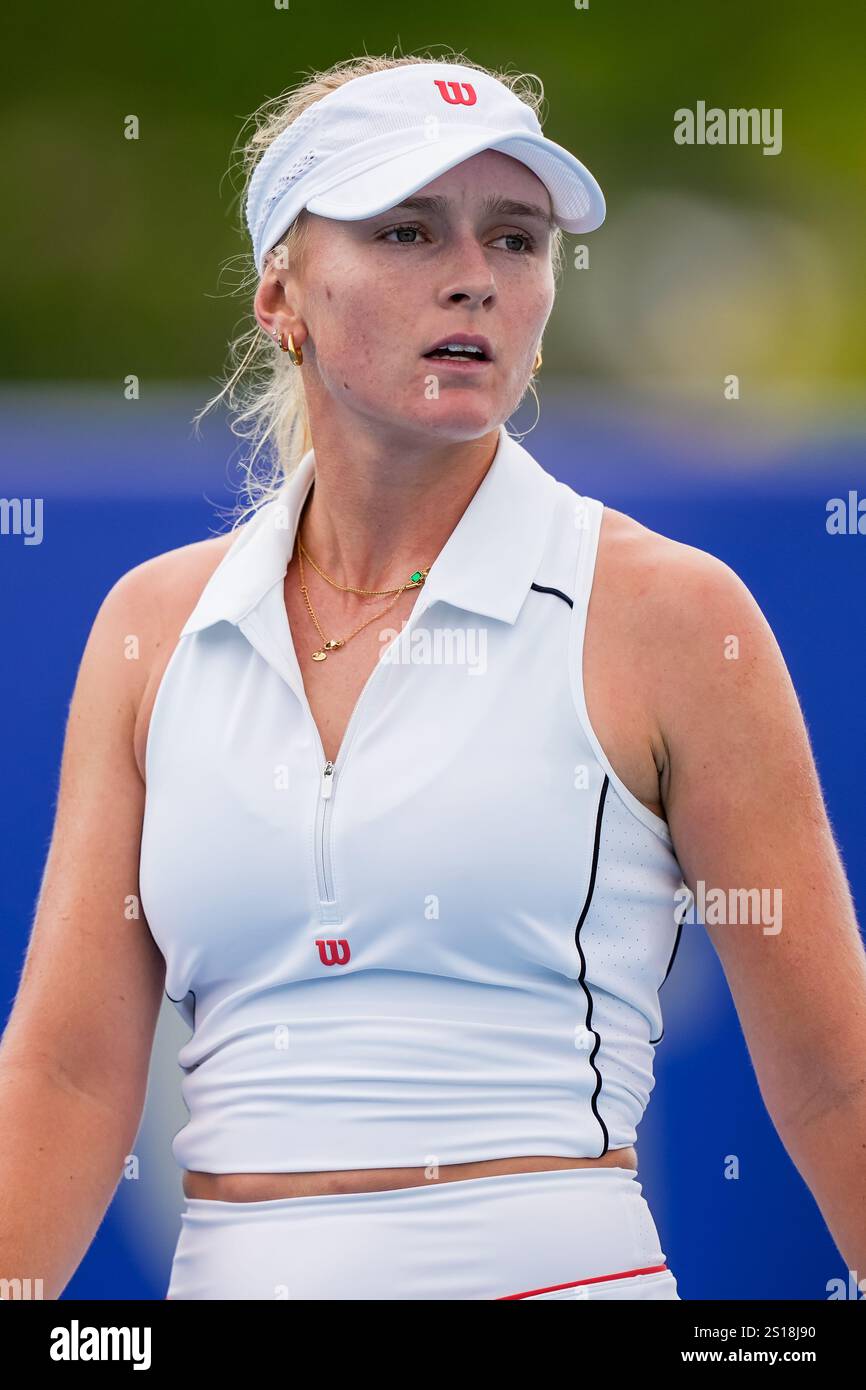 Canberra, Australia; 2nd Jan 2025: Taylah Preston of Australia is ...