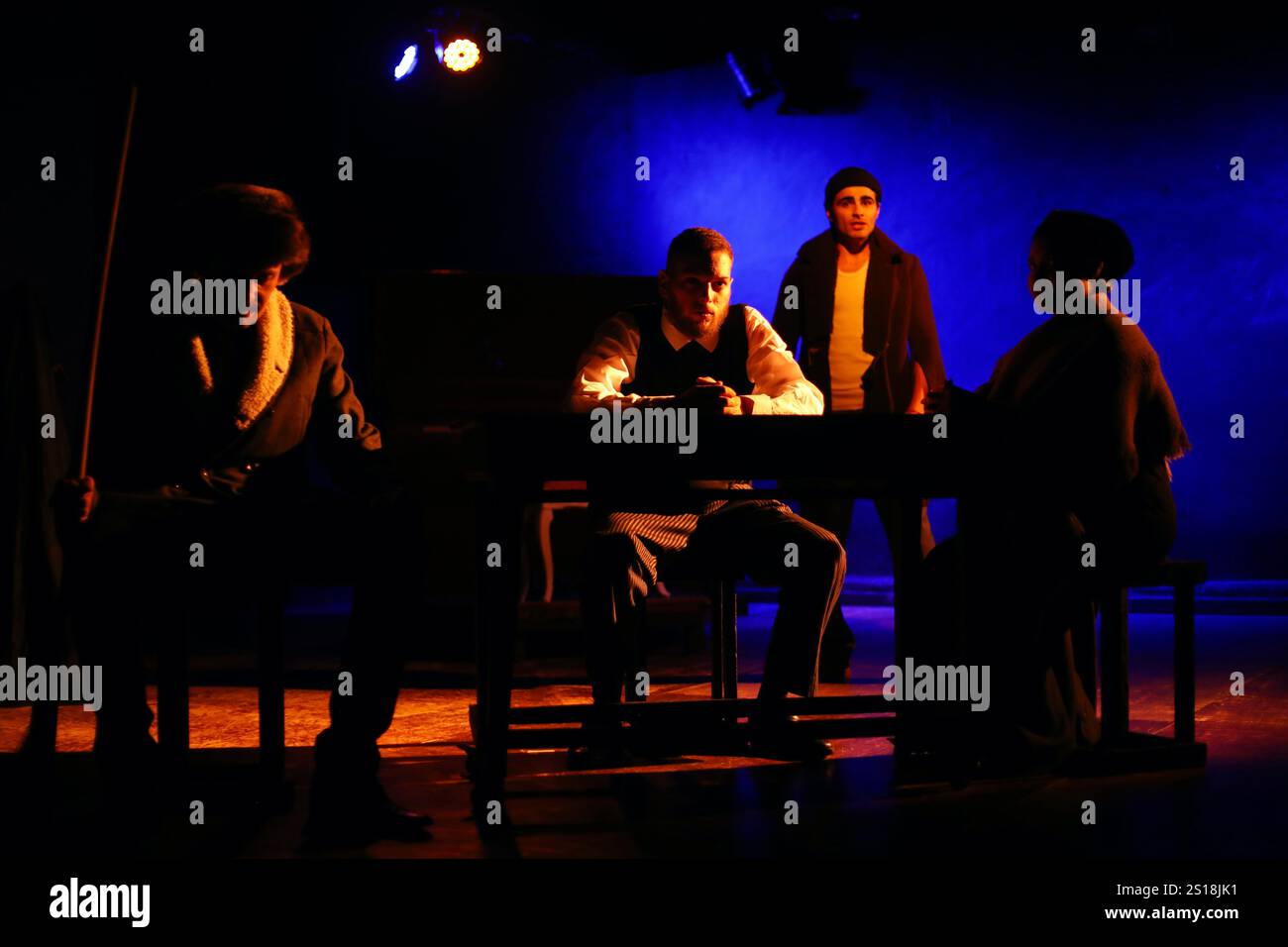 Student actors at the CAL theater school including Aldrin Cordeiro ...