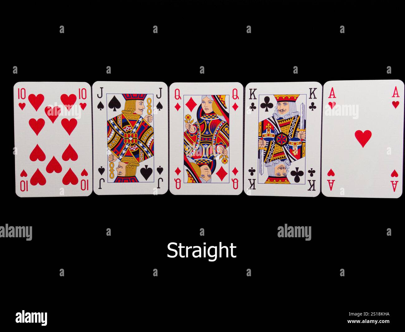 A deck of cards with the top card showing a king and the bottom card ...