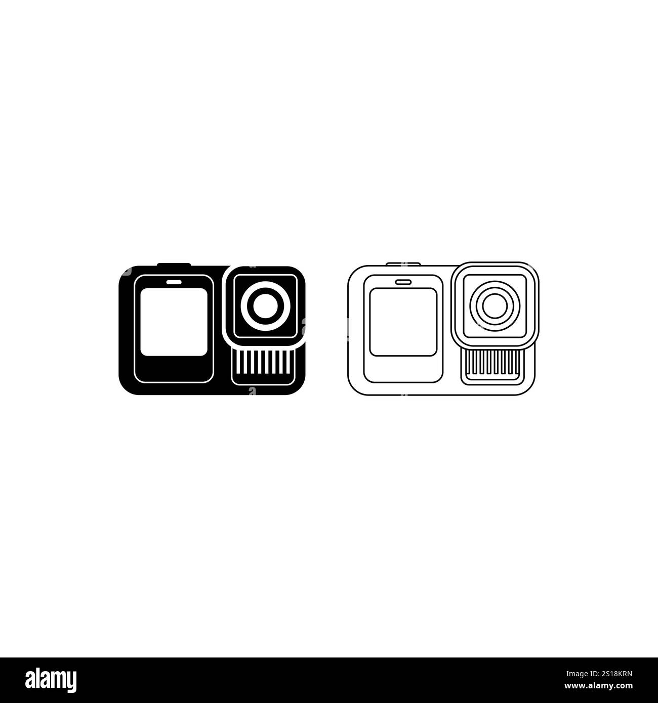 Action Camera Icon Vector. Gopro Hero Icon Stock Vector Image & Art - Alamy