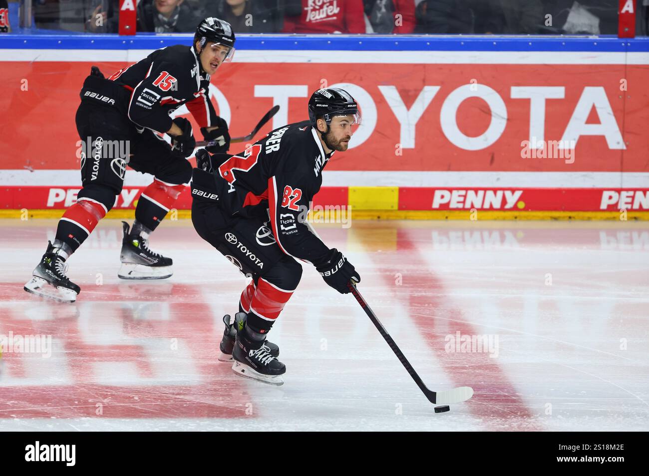 Alexandre Grenier (Koeln, vorne) und Louis-Marc Aubry (Koeln) Koelner ...