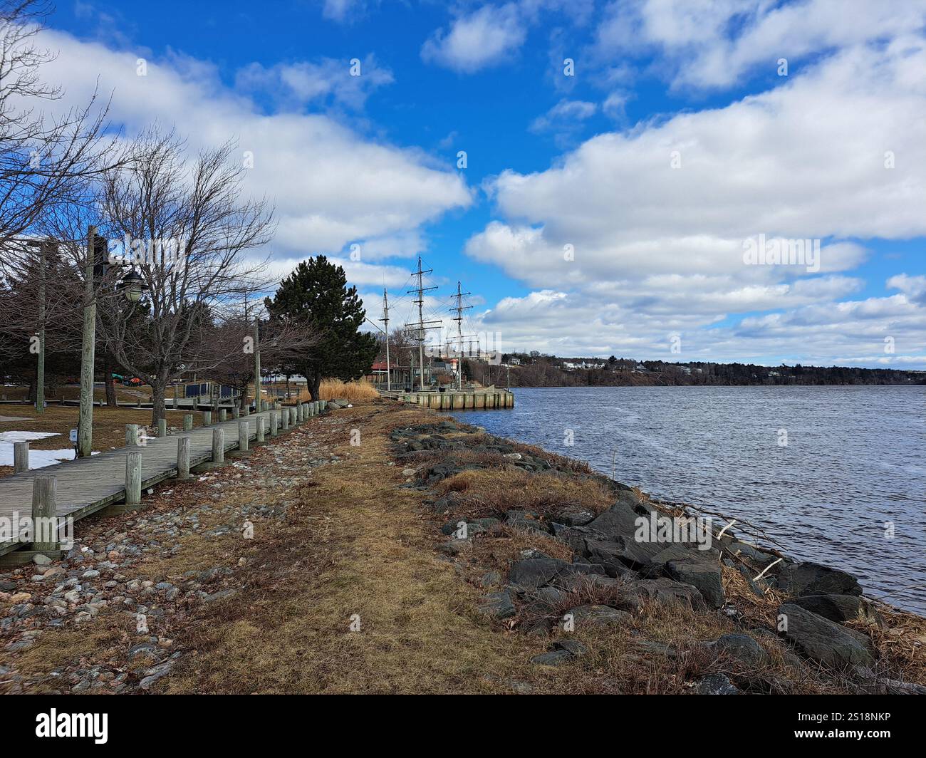 Ritchie Wharf Park in Miramichi, New Brunswick, Canada Stock Photo - Alamy