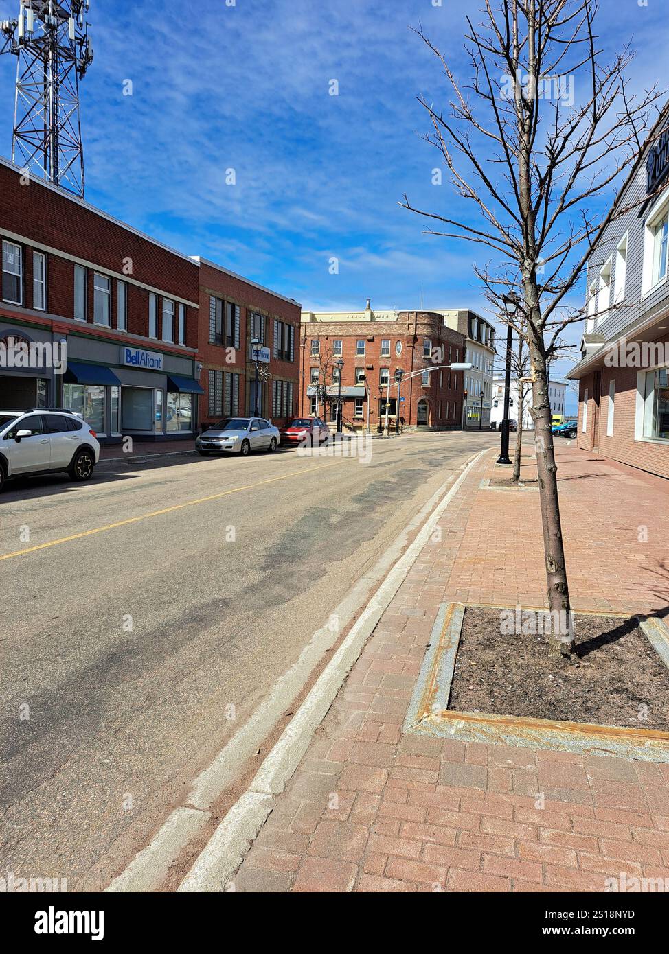 Water Street in downtown Summerside, Prince Edward Island, Canada Stock Photo - Alamy