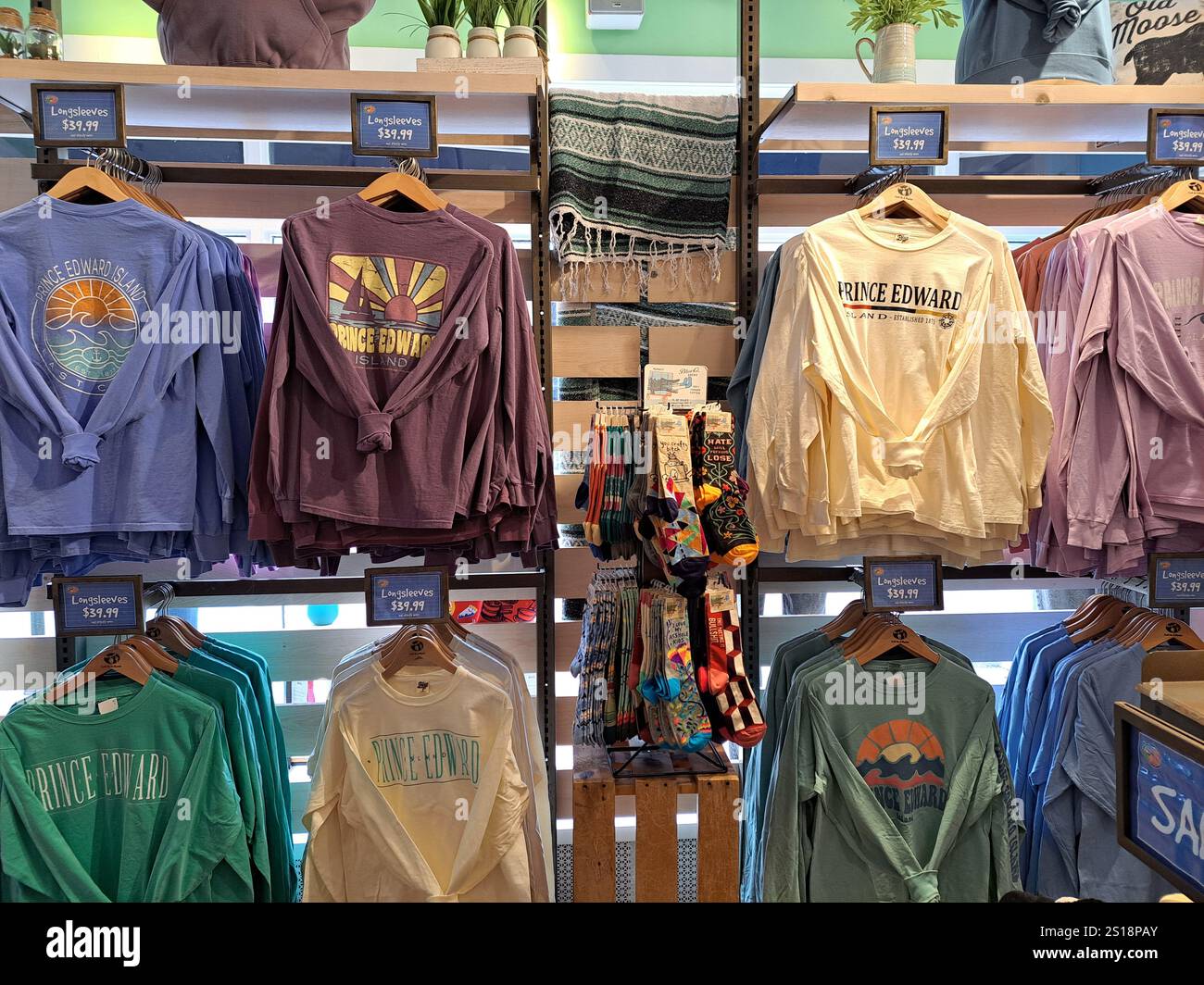 Souvenir t-shirts at Cool as a Moose store at Confederation Court Mall ...