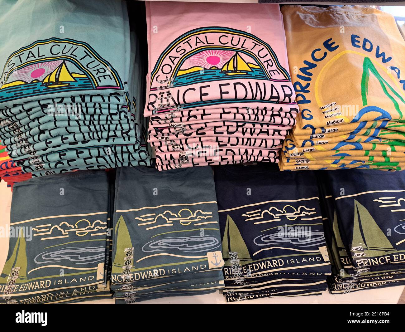 Souvenir t-shirts at Cool as a Moose store at Confederation Court Mall ...