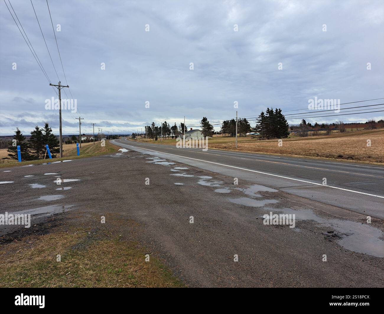 Residences in St. Peters Bay, Prince Edward Island, Canada Stock Photo - Alamy