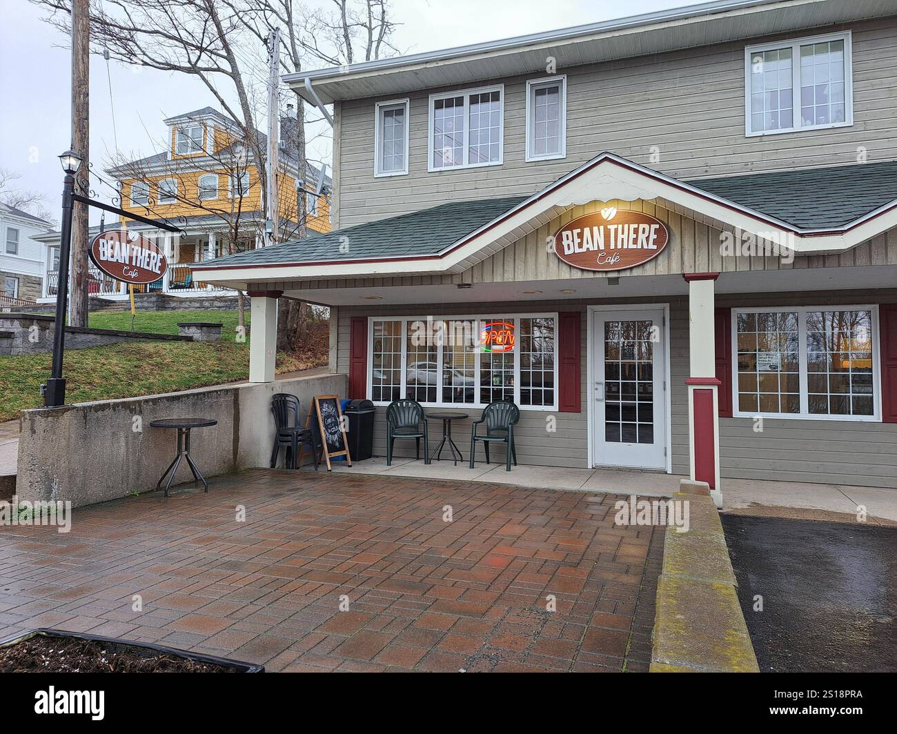 Bean There Cafe on Chebucto Street in Baddeck, Nova Scotia, Canada ...