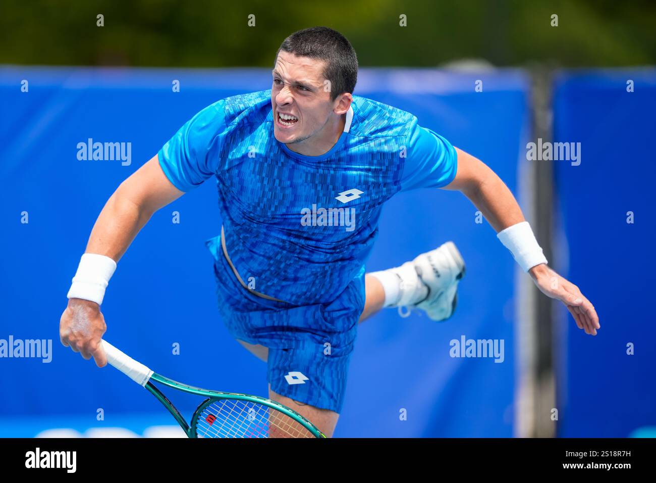 Canberra, Australia; 2nd Jan 2025: Harold Mayot of France is pictured ...