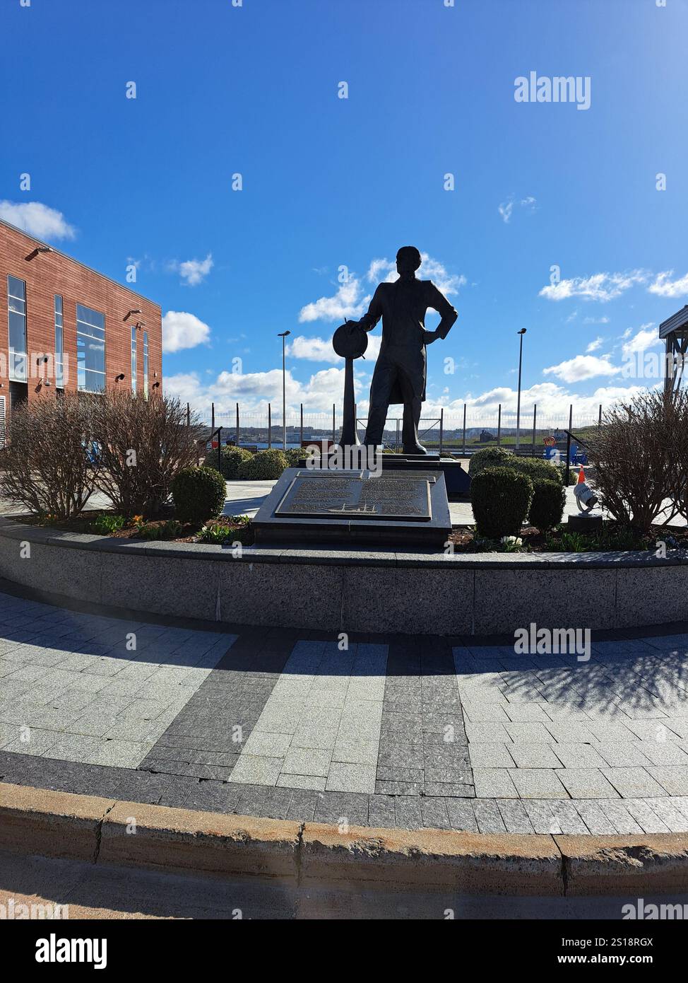 Samuel cunard statue hi-res stock photography and images - Alamy