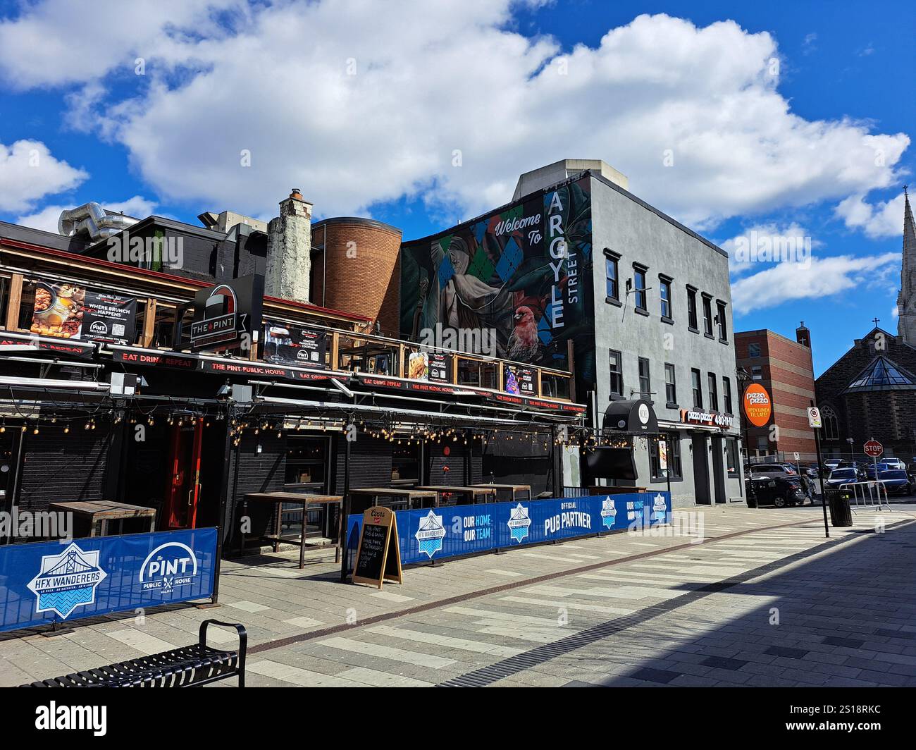 Argyle Street in downtown Halifax, Nova Scotia, Canada Stock Photo - Alamy