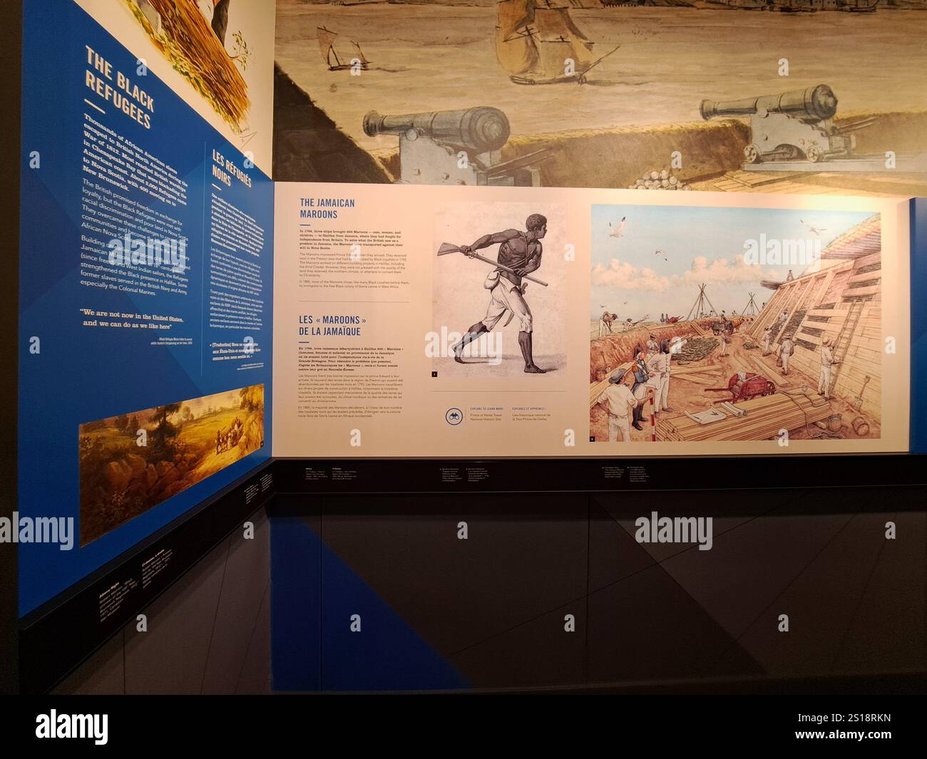 Jamaican maroons sign at the Citadel in Halifax, Nova Scotia, Canada ...