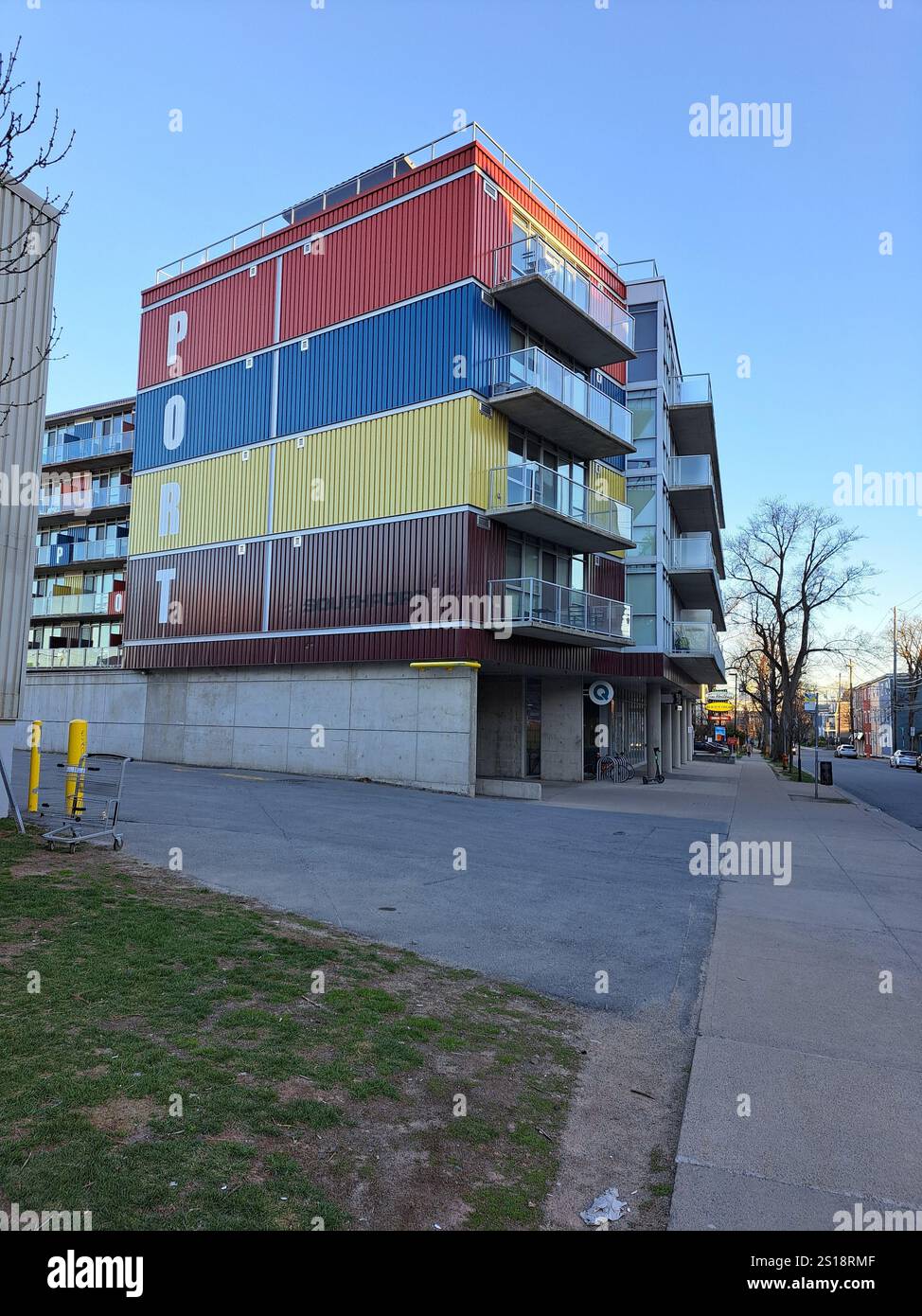 Southport apartment building resembling shipping containers on ...