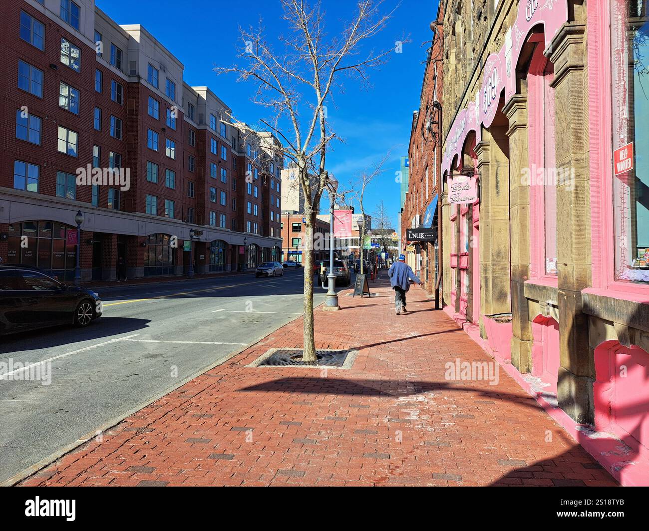 Main Street in downtown Moncton, New Brunswick, Canada Stock Photo - Alamy