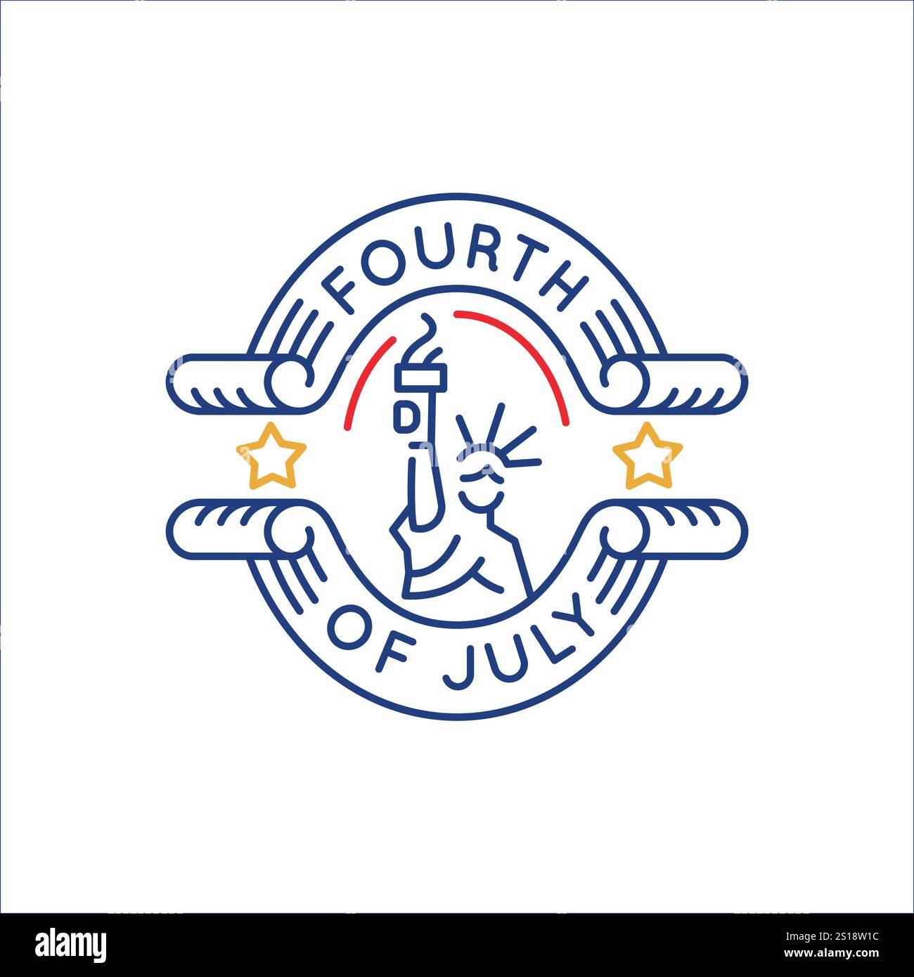 Famous iconic landmark statue Stock Vector Images - Alamy