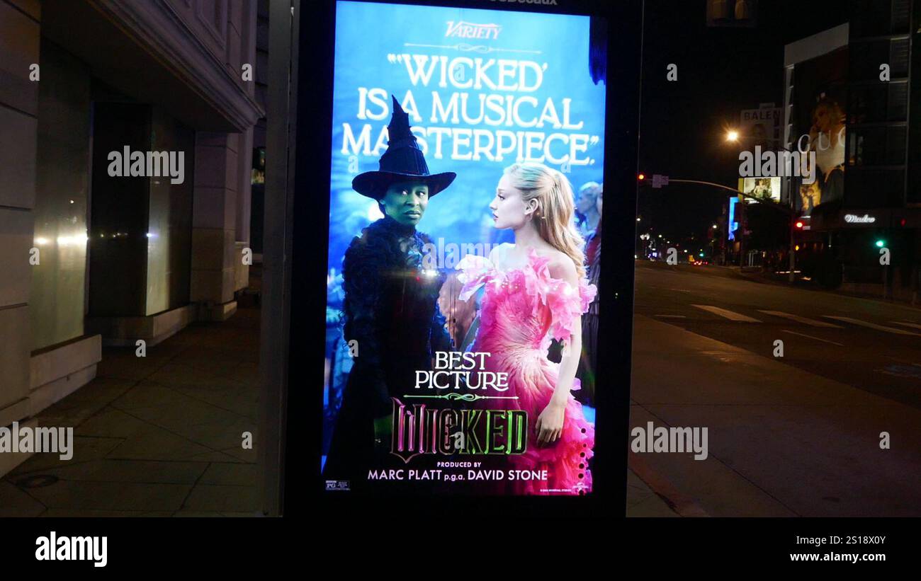 Los Angeles, California, USA 1st January 2025 Ariana Grande and Cynthia ...