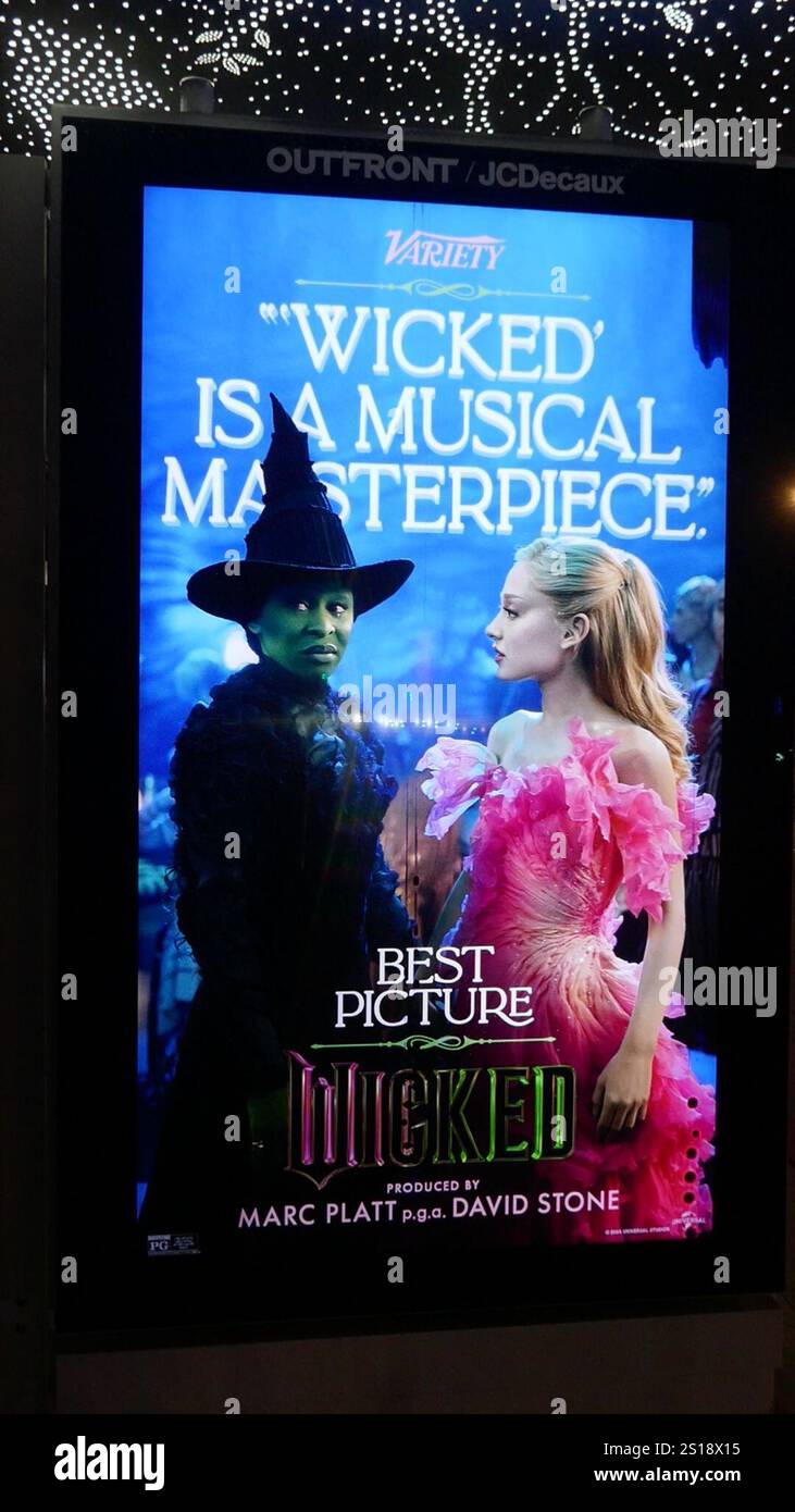 Los Angeles, California, USA 1st January 2025 Ariana Grande and Cynthia ...